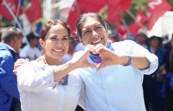 Nory Pinela, la dupla de Yaku Pérez para las elecciones 2023 - Tuvoz.tv