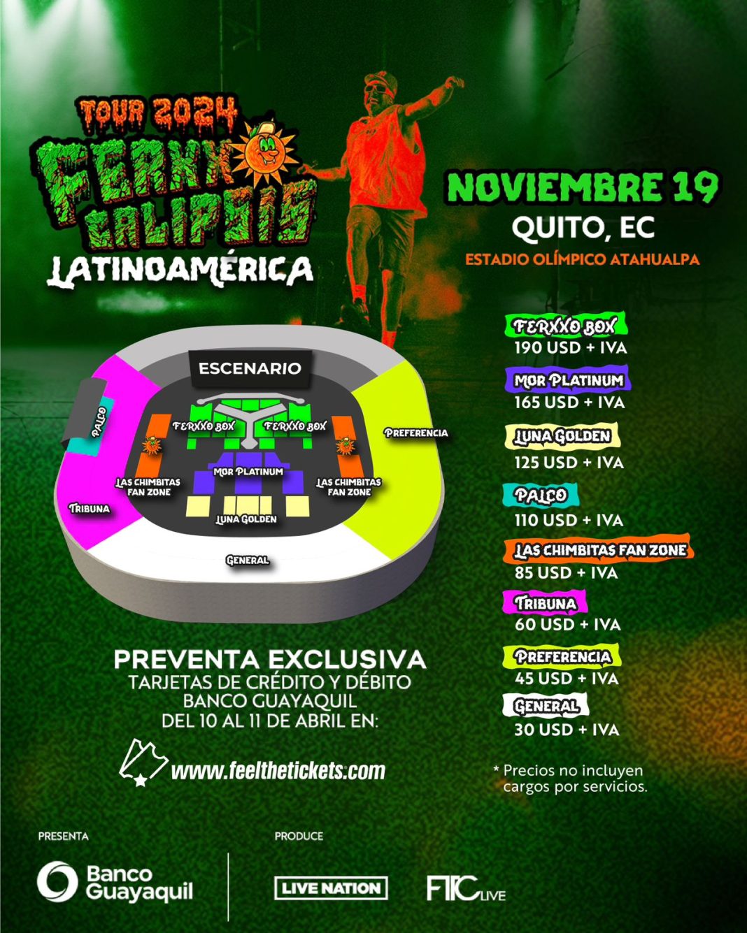 El Ferxxocalipsis Tour 2024 llegará a Quito - Tuvoz.tv